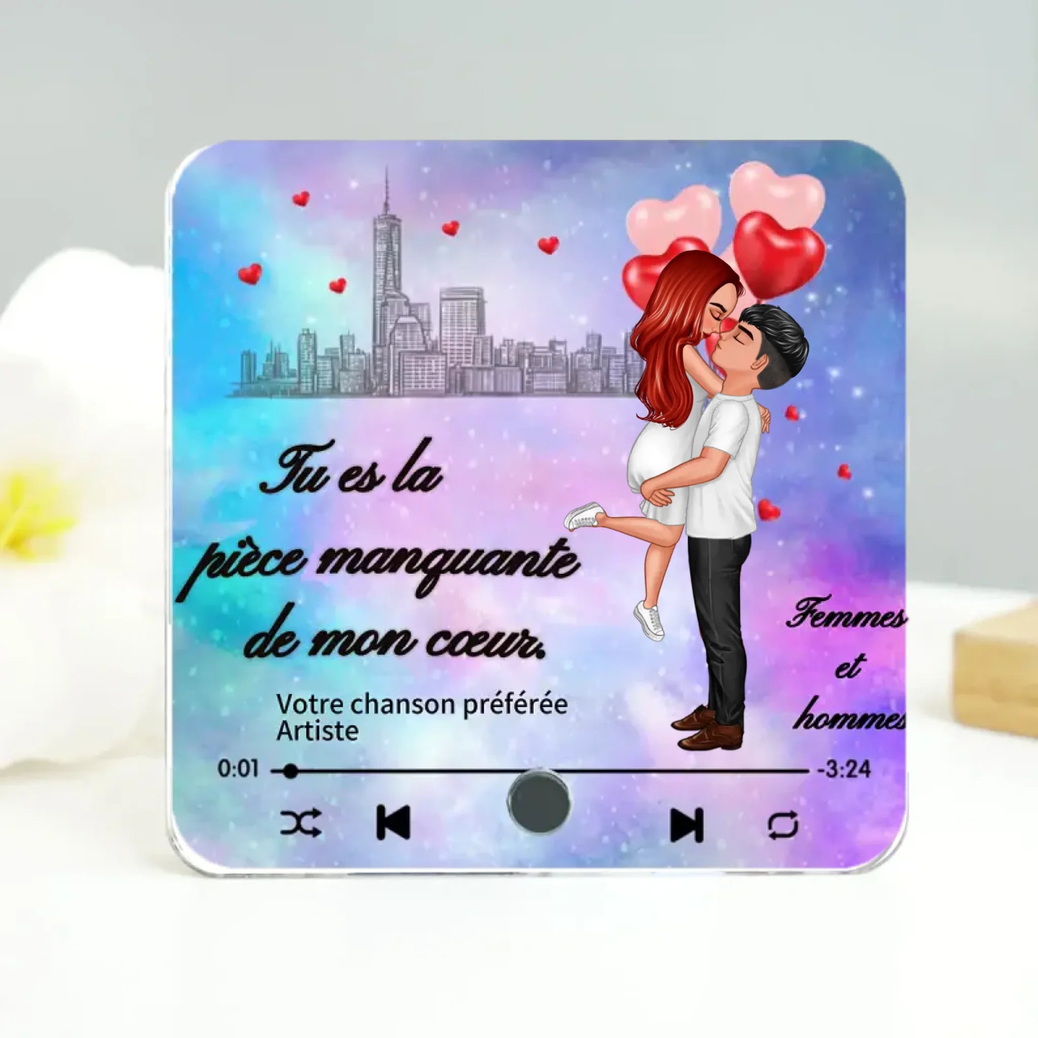 La pièce manquante de mon cœur Couple s'embrassant Chanson préférée Ai ...